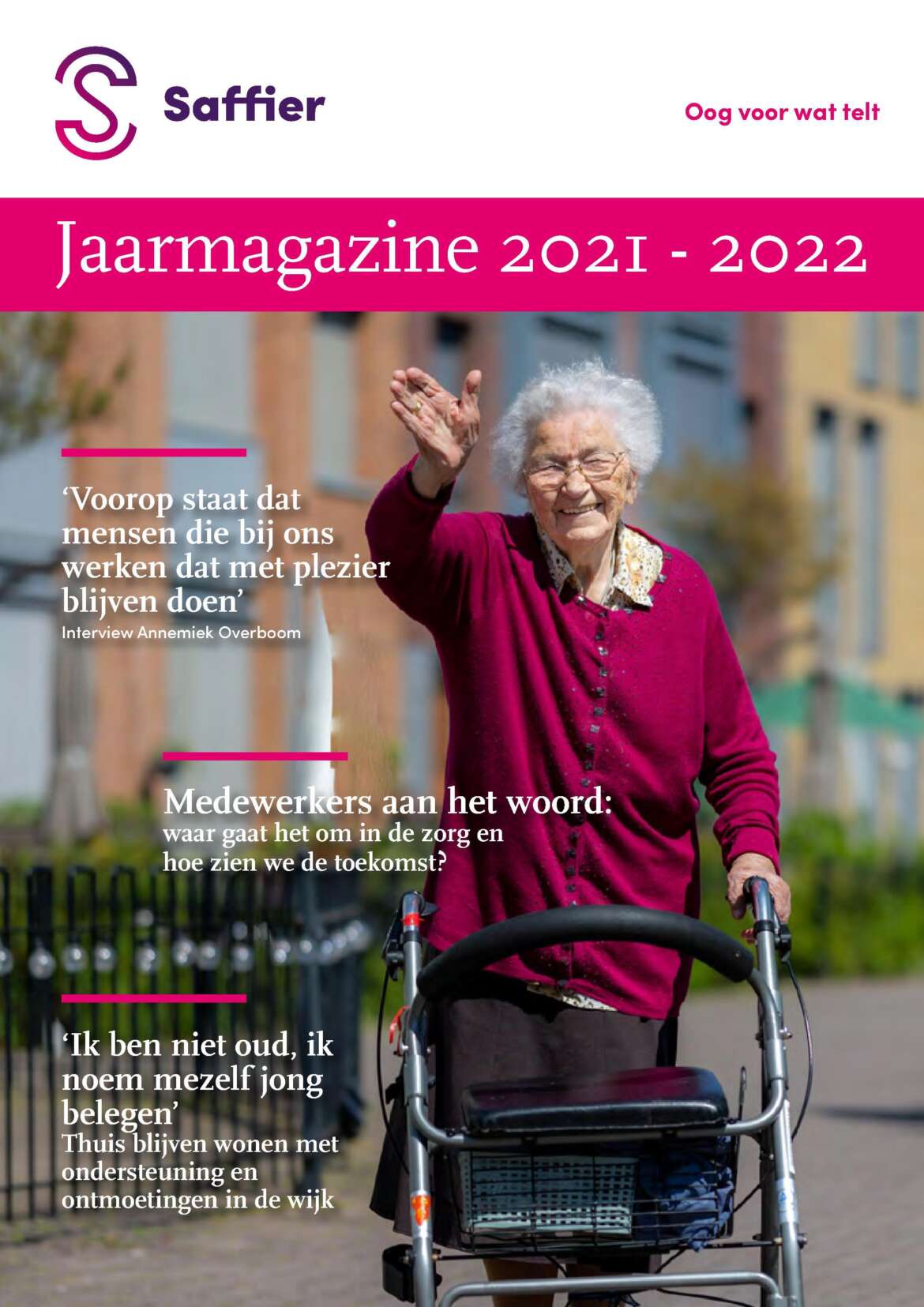 Saffier jaarmagazine 2021-2022 - Saffier